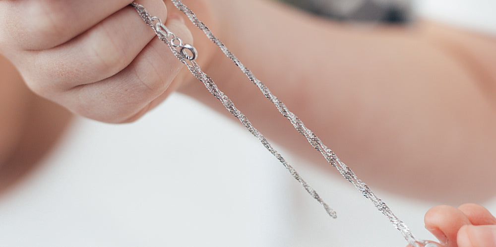 Men's Silver Wheat Chains – Gold Palace